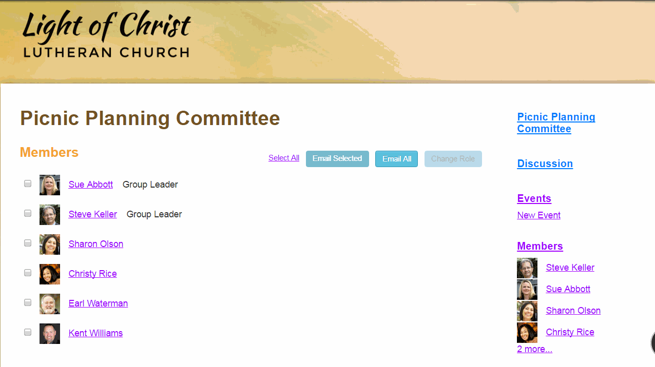 Managing Your Email Communications with Church360° Unite