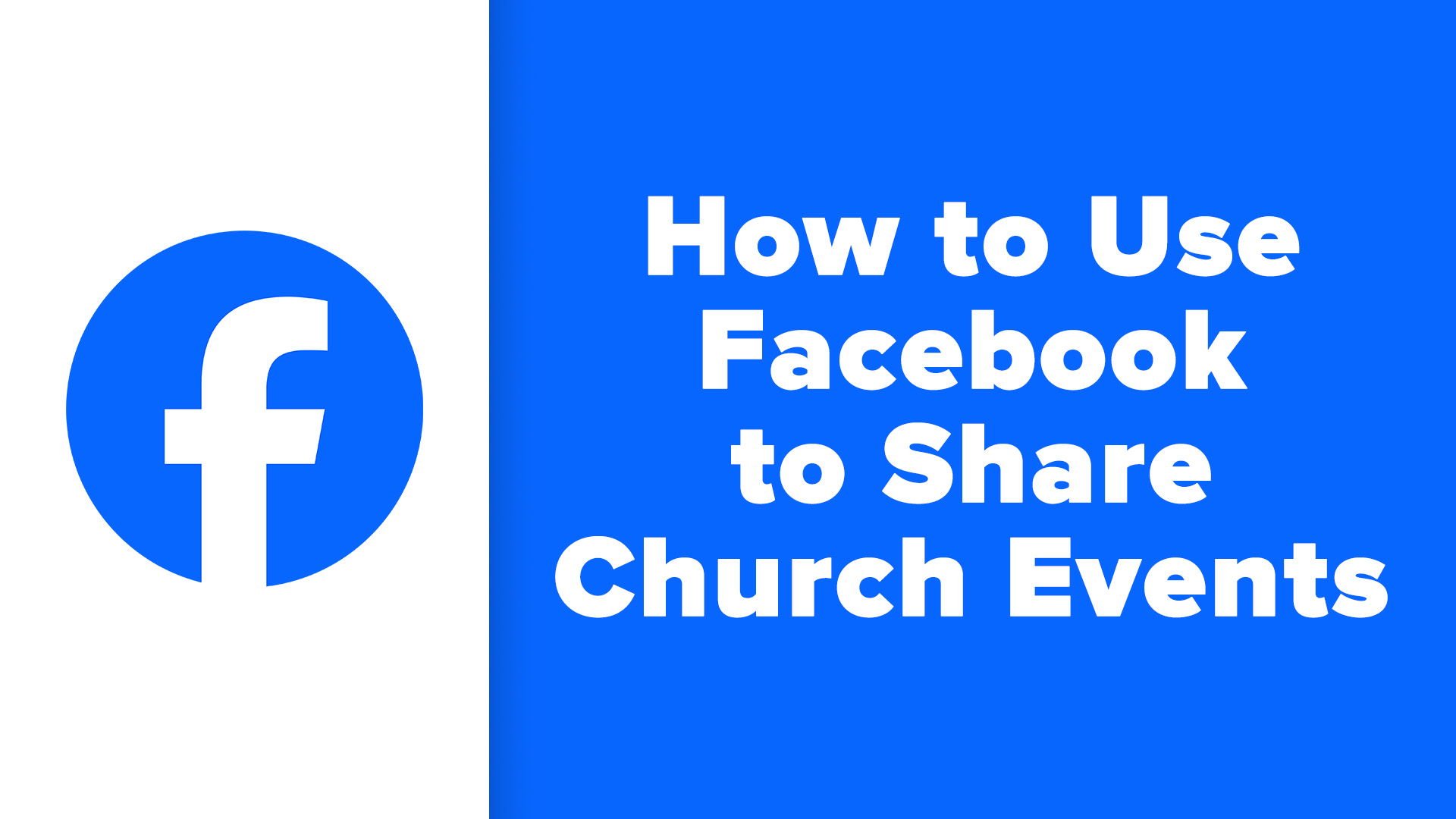 How to Use Facebook to Share Church Events