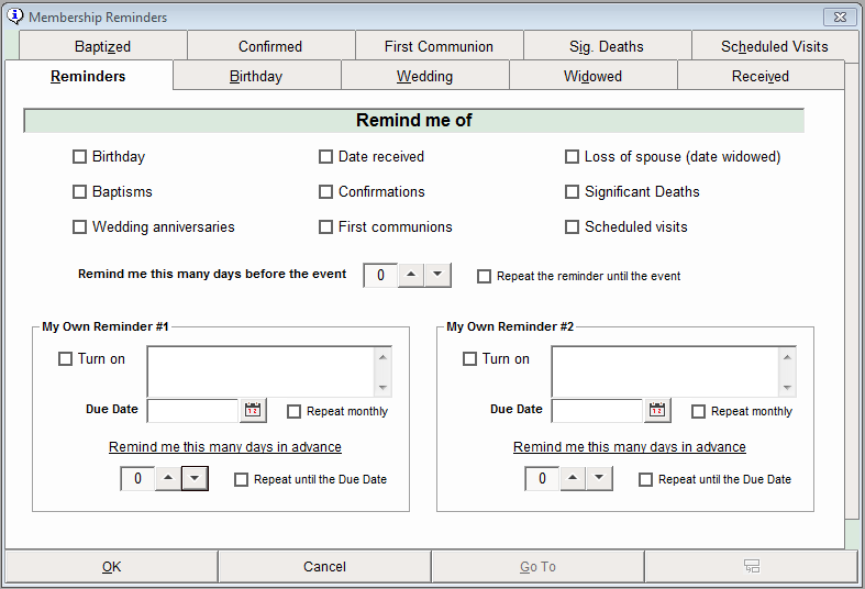Clear Clutter on Your Calendar with the Reminders Tool
