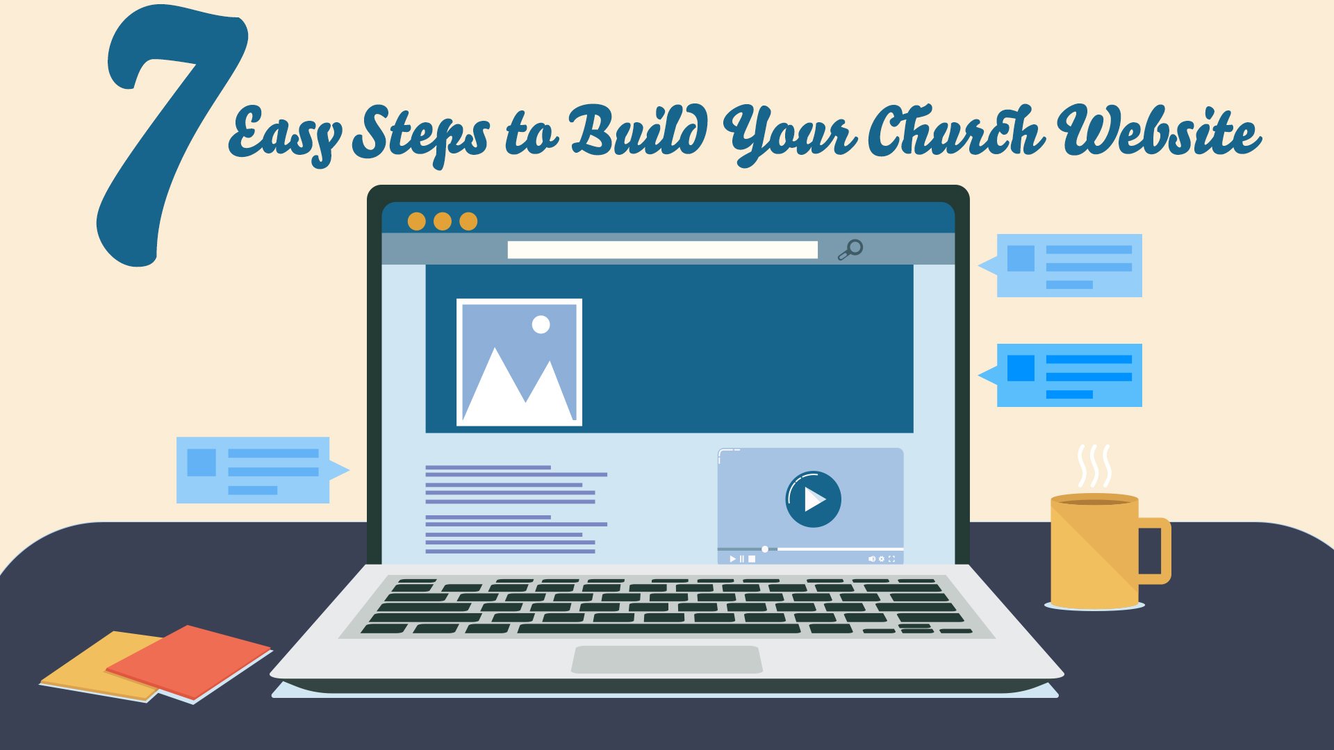 7 Easy Steps to Build Your Church Website